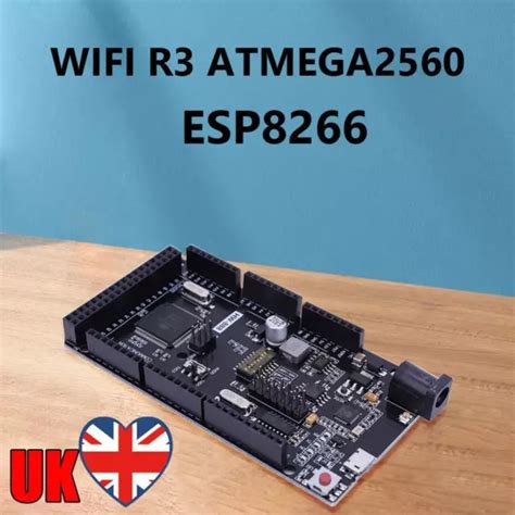 WIFI R3 ATMEGA2560 ESP8266 USB TTL CH340 32M Memoria Per WeMos MEGA