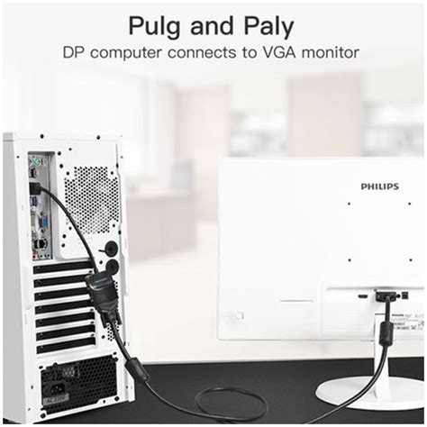Vention Hbfbb Dp To Vga Converter 015m