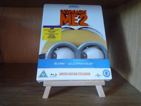 Despicable Me2 2013 Zavvi Exclusive Blu Ray Uk Steelbook New