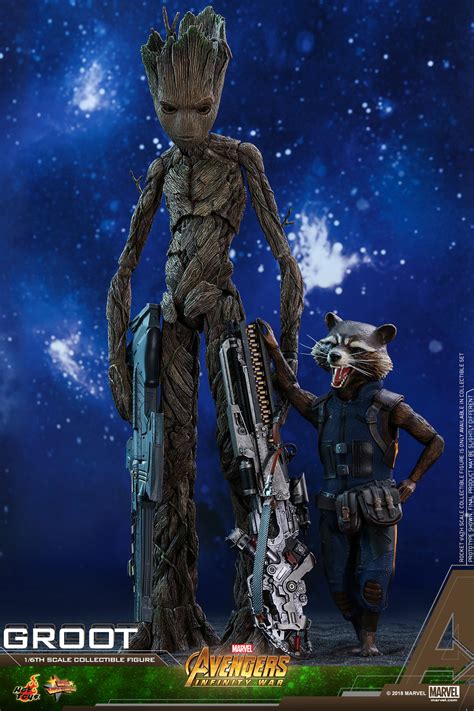 Teenage Groot And Thor Hot Toys From Infinity War Revealed