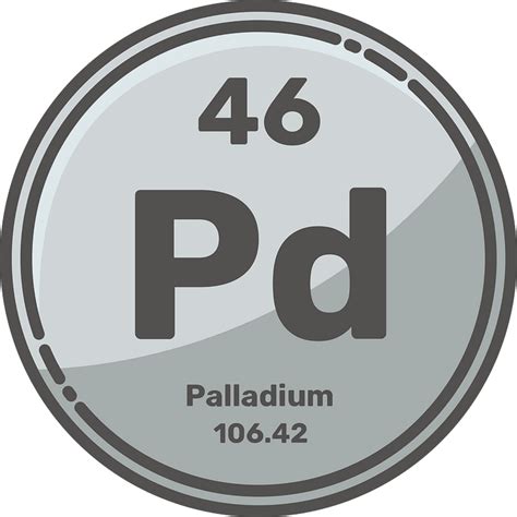 Palladium Element Free Vector Clipart Images On