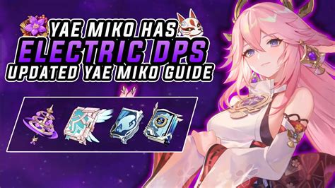 Broken New Build Updated Yae Miko Guide Artifacts 40 Off