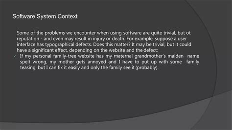 fundamentals of testing fundamental of testing why ppt