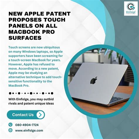 Einfolge On Linkedin Apple Macbookpro Touchscreens Patent Patents