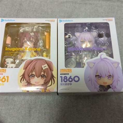 うちまた様専用 ホロライブ ねんどろいど 猫又おかゆ戌神ころねセット 新品未開封 By メルカリ