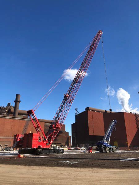 JJ Curran Welcomes Manitowoc MLC 300 JJ Curran Crane Company