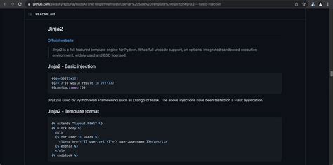 Server Side Template Injection Ssti Example 2