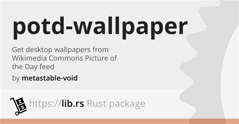 Potd Wallpaper Rust Application Lib Rs