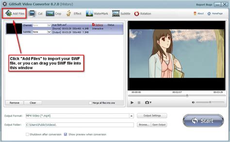 How To Convert SWF To MP Video On Windows