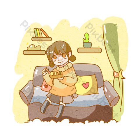 Lively Sunshine Girl Cartoon Png Png Images Psd Free Download Pikbest