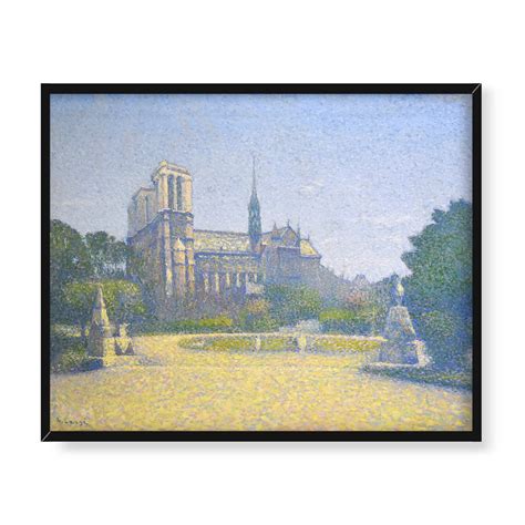 Achille Lauge Notre Dame W Paryżu 50×40 Antykwariat CzuŁa Jest Noc