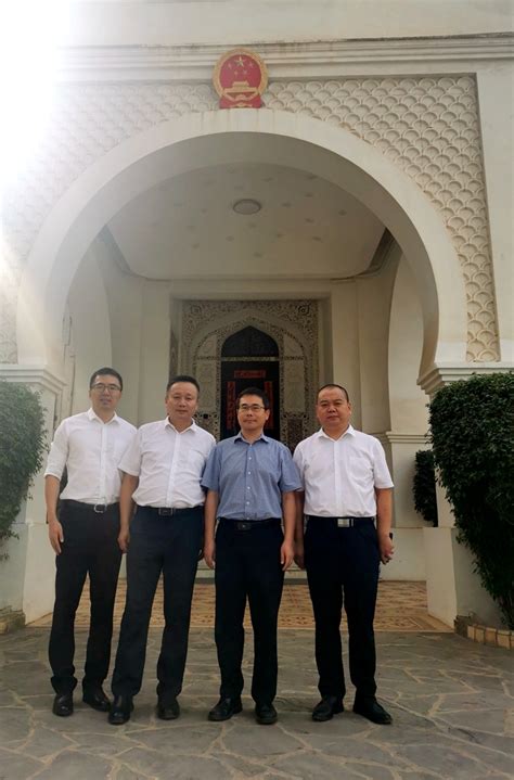 海外动态丨建工总承包领导拜会中国驻阿尔及利亚大使馆经商处