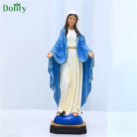 Dolity Virgin Mary Statue Christian Statue Religious Statue For Desktop