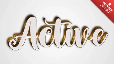 Active Text Effect Generator