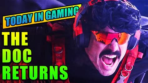 DrDisrespect Returns Today In Gaming YouTube