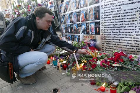 Митинг реквием в Донецке посвященный трагедии в Одессе 2 мая 2014 года
