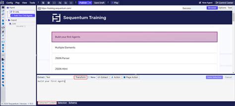 Content Transformation Scripts
