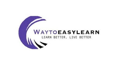waytoeasylearn deliver simply easy learning