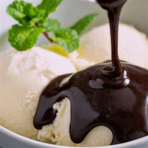 Easy Homemade Chocolate Sauce For Ice Cream That Goes Hard Cook For