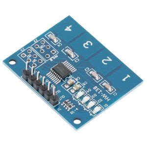 Ch Ttp Touch Sensor Ttp Channel Touch Module Capacitive Touch Switch Button For Arduino