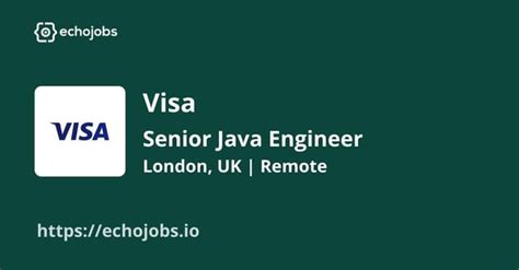 Visa Is Hiring Senior Java Engineer Currencycloud Remote Api