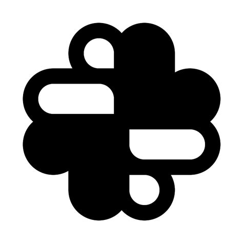 Slack Logo Fill Vector SVG Icon - SVG Repo
