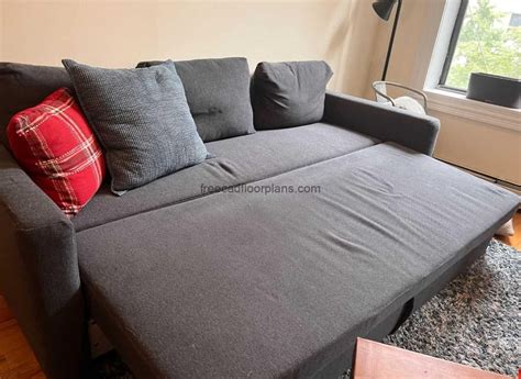 Ikea Friheten Sleeper Sofa Free Cad Drawings
