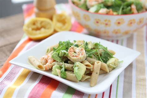 Shrimp And Avocado Pasta Aggies Kitchen