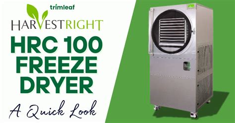 Using Harvest Right Freeze Dryers For Cannabis Preservation