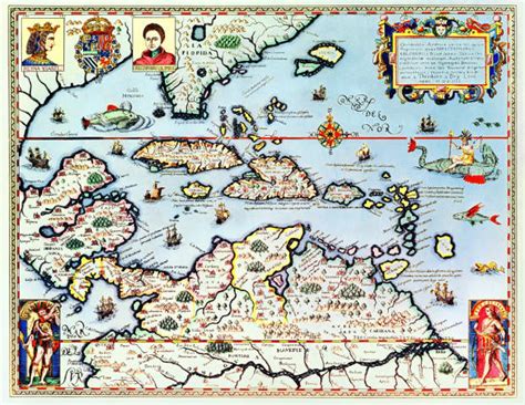 Free Printable Map Of United States And Caribbean Download Free