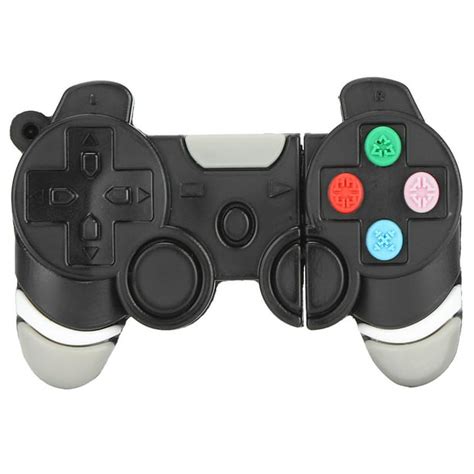 Unidad Flash Portátil Negra Con Imagen De Dibujos Animados Usb 20