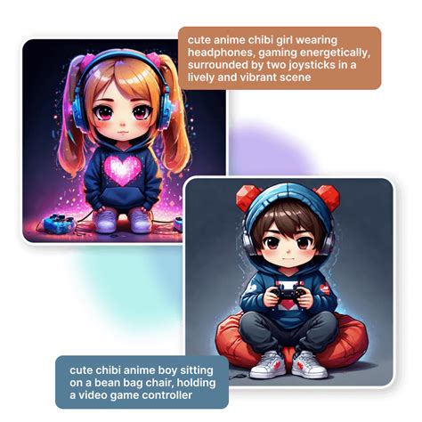 Create Cute Chibi Art Online With Lightx Free Ai Chibi Generator