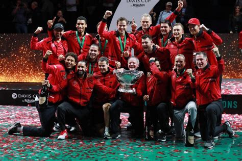 Fotogalería Canadá campeona Copa Davis 2022 Revista de Tenis Grand