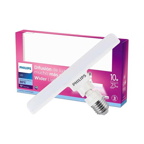 Bombillo Led T Bulb De 10w Luz Fría Branvi