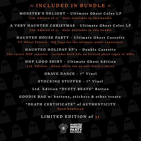 Ultimate Ghost Bundle Haunted House Party