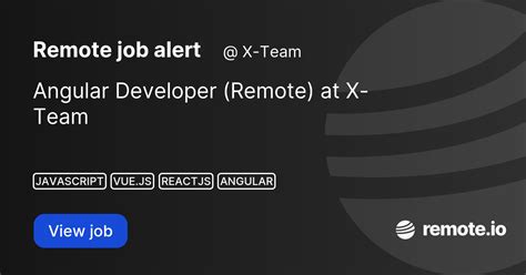 Senior Angular Developer