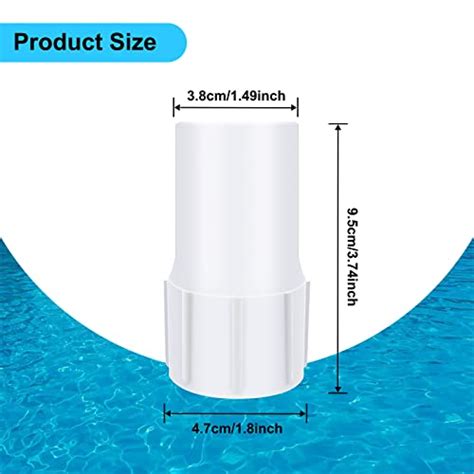 1 12 Inch Pool Vacuum Hose Cuff Replacement Swimming Pool Cuff Vacuum