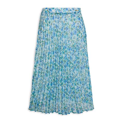 Floral Print Pleated Skirt 3176347 Finnigans