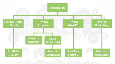 Organograma é uma representação gráfica da estrutura hierárquica de uma