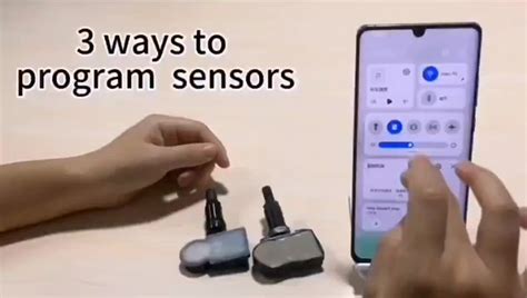 Stock Available New Nfc Tpms Sensor Mhz Mhz Universal Program Tire Pressure