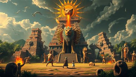 The Aztec Creation Myth And Its Animal Characters Aztec Mythology