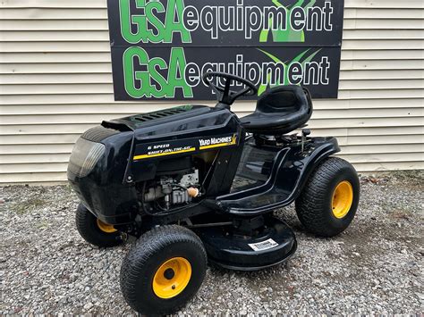 38″ MTD Yard Machines Riding Lawn Tractor! 6 Speed! Runs Good! - Lawn ...
