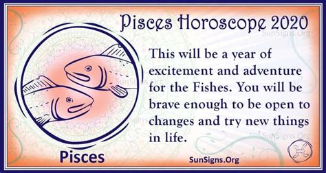 Pisces Horoscope 2020 Get Your Predictions Now Sunsignsorg