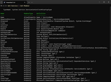 Powershell Analyser Un Objet Avec Get Member