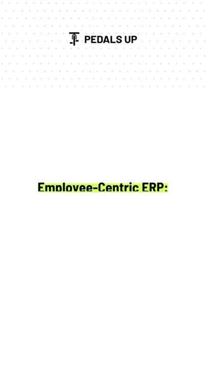 Video Pedals Up On Linkedin Erp Erpsoftware Teamefficiency Employeedevelopment Erpsolutions