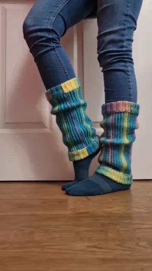 Free Ribbed Legwarmers Crochet Pattern Ribblr
