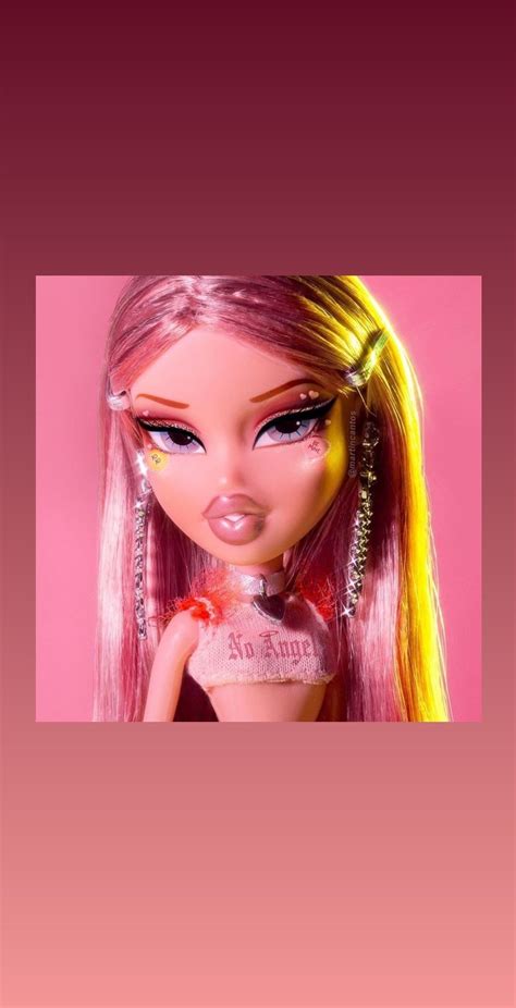 Pin By Sara On Bratz Emo Wallpaper Bratz Doll Icon Design