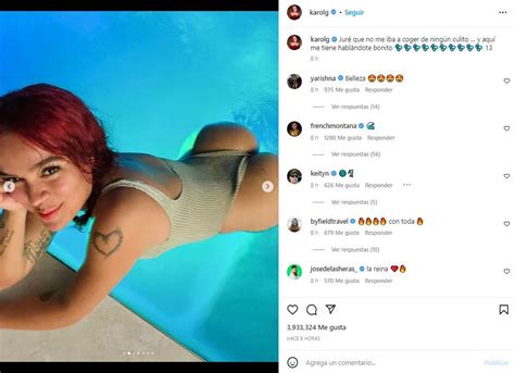 La Foto Más Sensual De Karol G Famosos El Mundo
