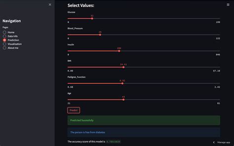 Github Shishirshekhar Diabetes Prediction This Is A Early Diabetes Prediction Web App