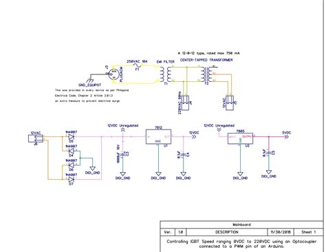 220 Volts Dc Motor Control Using Igbt And Arduino Mega With Optocoupler All About Circuits